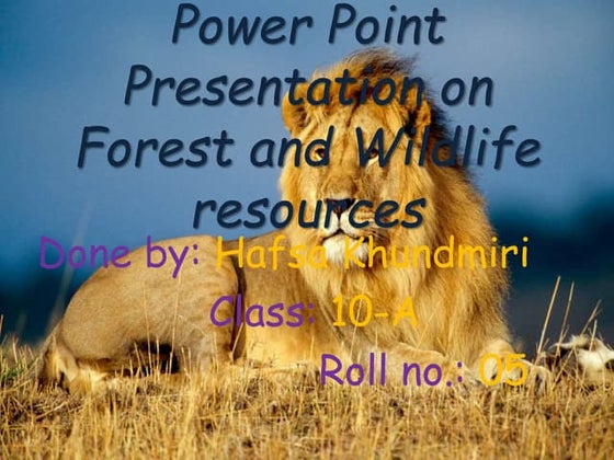 Himalayan musk deer ecology and conservation project | PPT