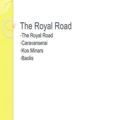 The Royal Road | PPT