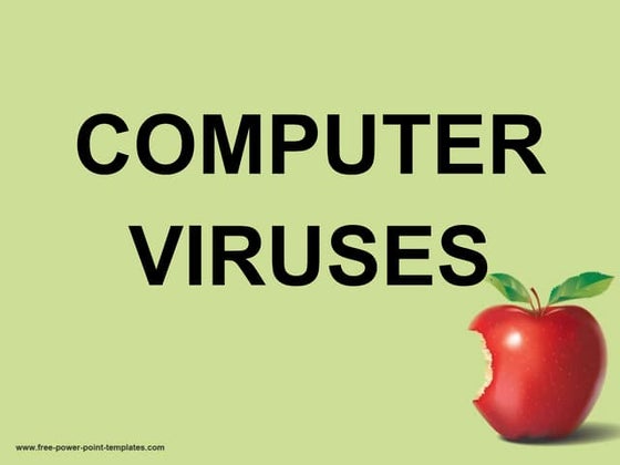 Computer viruses, types and preventions | PPT