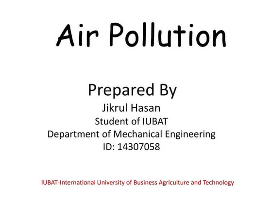 Air pollution final.ppt
