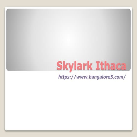 Skylark Ithaca | PPT