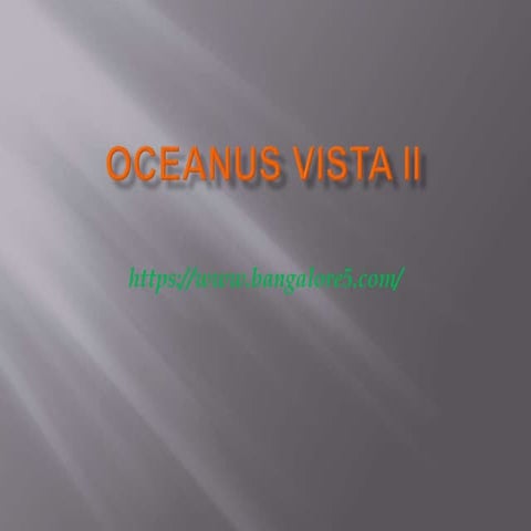 Oceanus Vista II | PPT
