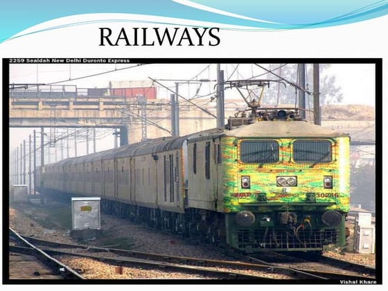 Presentation on indian railway | PPT