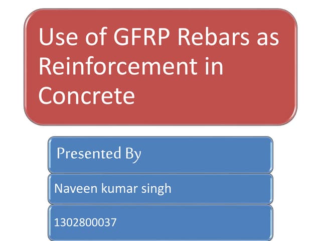 What is GFRP (Glass Fiber Reinforced Polymer) Rebar.pptx