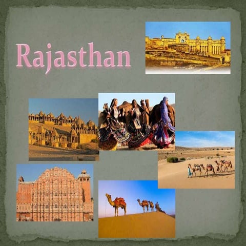 welcome to rajasthan | PPTX