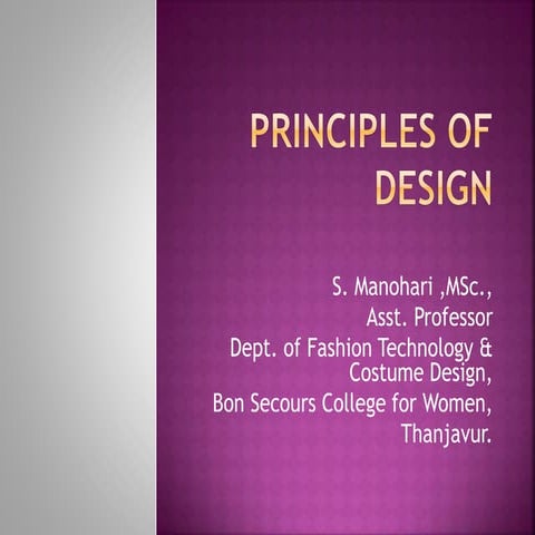 Principles of Design | PPT