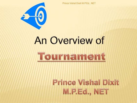 Types of tournament | PPT