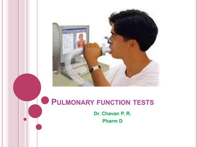 Bedside Pulmonary Function Tests ,Lung Funtion Test.pptx