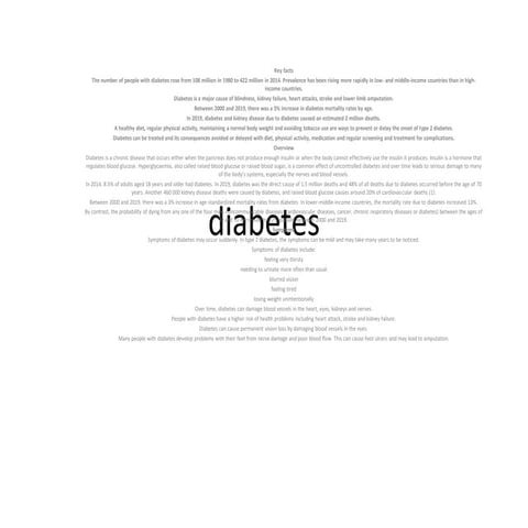 WORLD DIABETES DAY.pptx about awareness on diabetes | PPTX