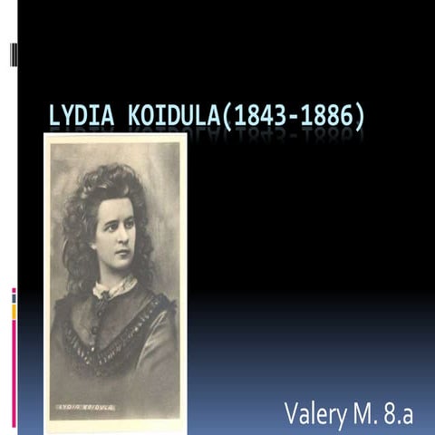 L.Koidula | PPTX