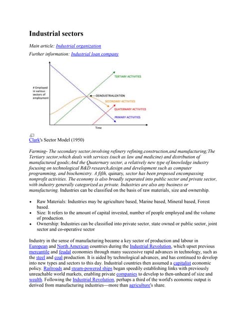 Industry Classification & Systems | PPT | Manufacturing Industry ...