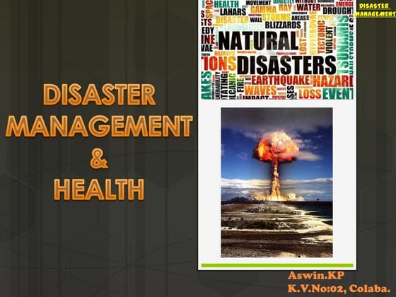 Natural Disaster project . | PPT