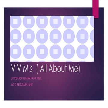 Vaccine Vial Monitor in Detail.. | PPTX