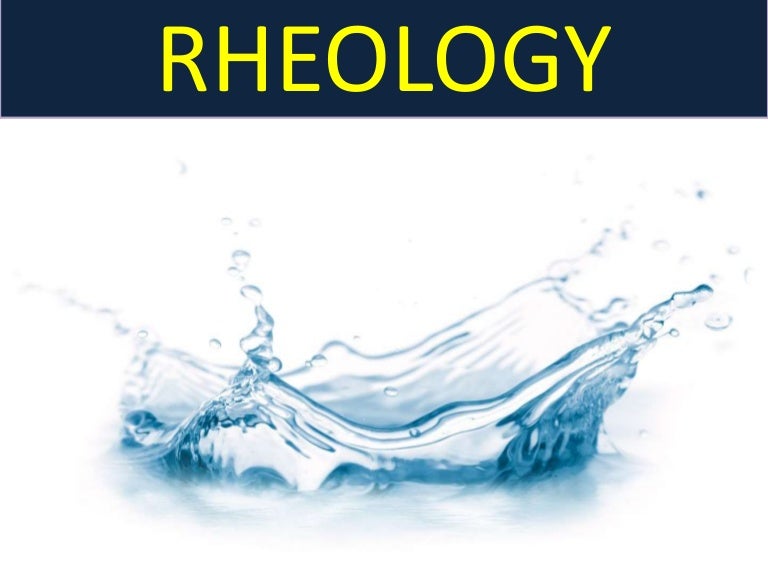 Rheology 1st semester