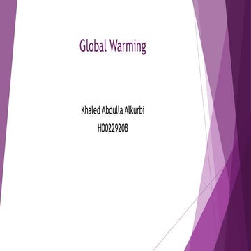 Global Warming | PPT