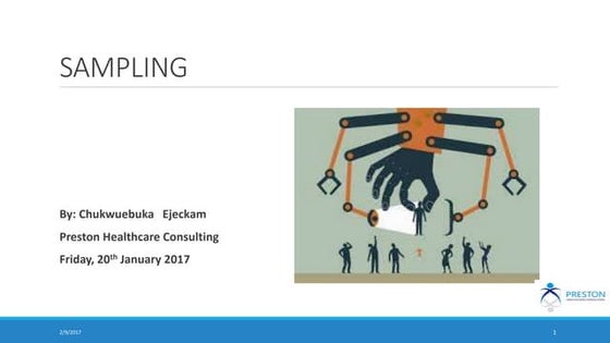 sampling ppt | PPTX | Science