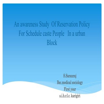 schedule cast awareness study | PPTX