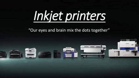INKJET PRINTERS | PPT