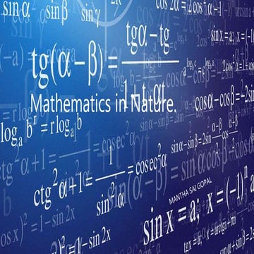 Mathematics in Nature | PPTX