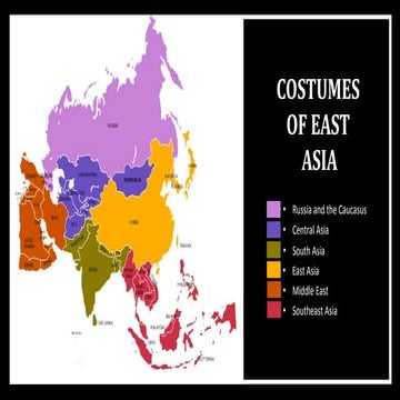 Costumes of East Asia | PPTX