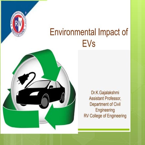 EV - Environmental impact | PPT