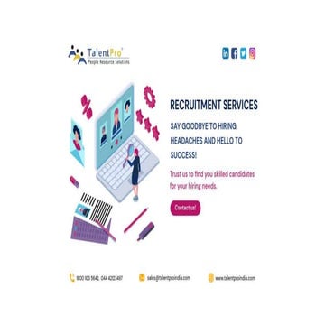 Recruitment Services | PPTX