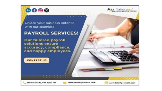 End To End Hr Services With Talentpro India Ppt