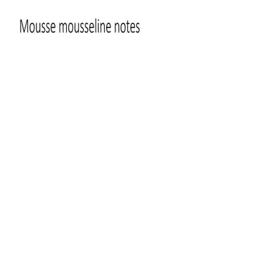 Chapter 16 mousse and mousseline | DOC