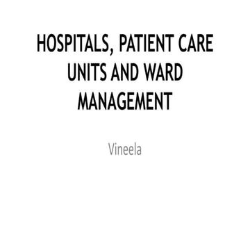 Types of ward | PPTX