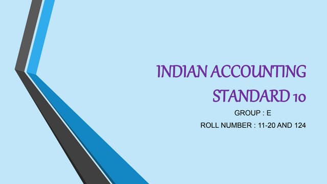 Interim financial Reporting Ind As - 34 | PPTX