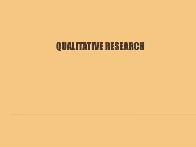 Research methods in anthropology | PPTX
