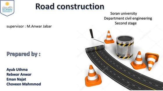 What are the 4 layers of road construction? | PDF