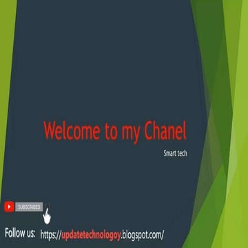 Welcome to my Chanel | PPT