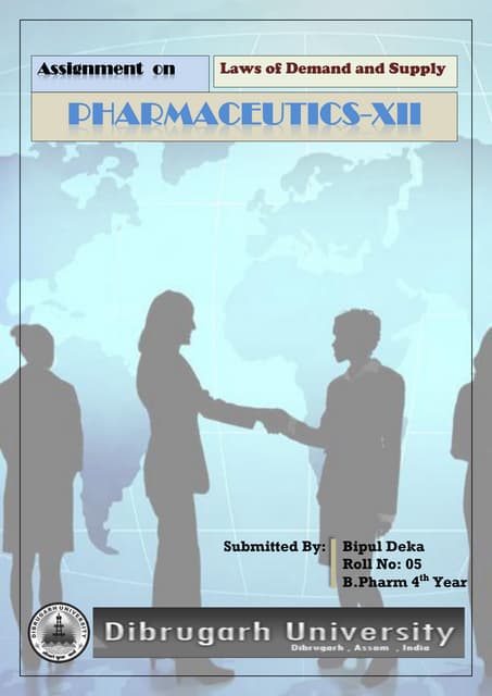 The law of supply and demand | PPT | Commodities | Economy