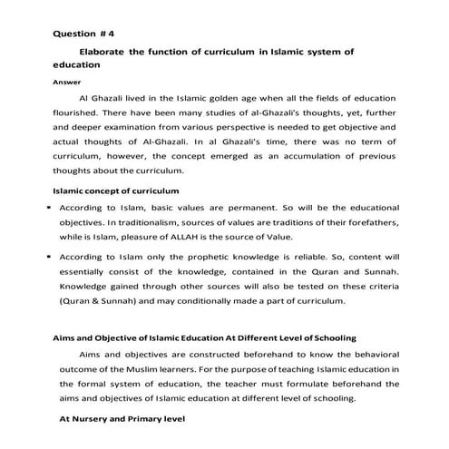 islamic system | PDF