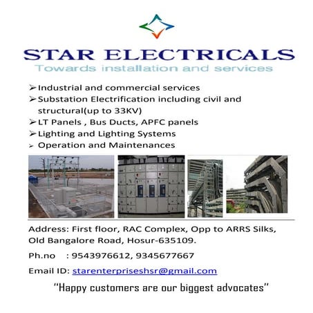 STAR ELECTRICALS | PDF | Rail Travel | Travel Type
