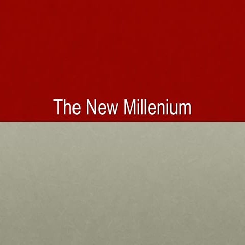 New Millenium | PPTX