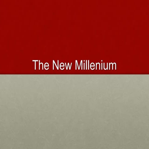 New Millennium | PPT