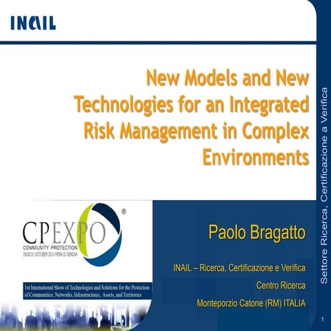 New Models and New Technologies for an Integrated Risk Management in ...