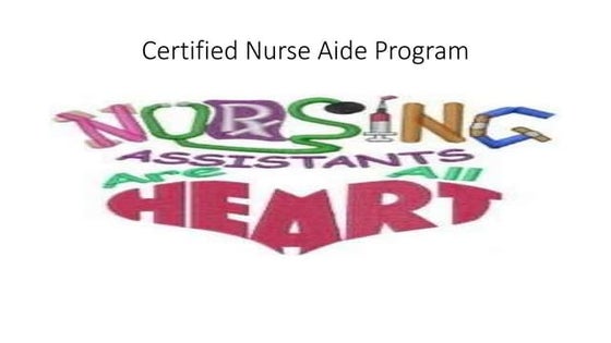 Introduction to nursing for certified nursing assistants ch 1 4 | PPTX