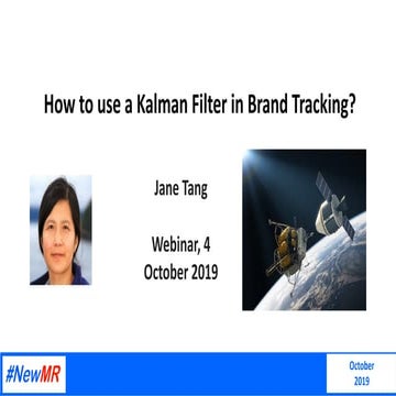 How to use a Kalman Filter in Brand Tracking? | PDF