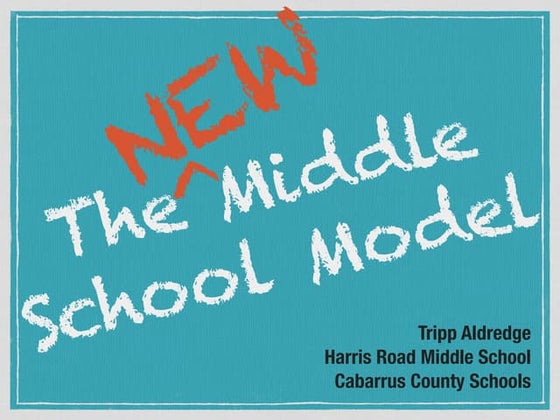 The New Middle School Model | PDF