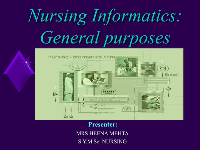 Application of information technology in nursing | PDF