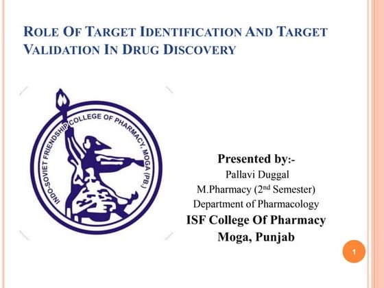 Target identification in drug discovery | PDF