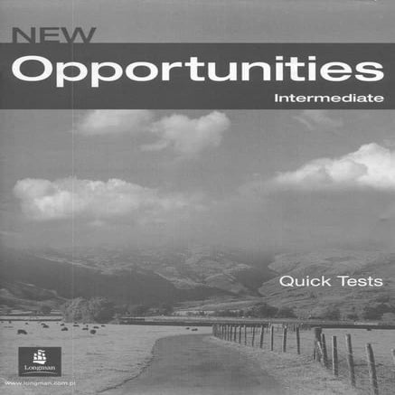 New Opportunities intermediate (quick tests) | PDF
