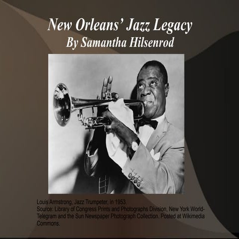 A Celebration for the Living: Jazz funerals of New Orleans | PPT