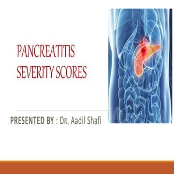 Pancreatitis severity score.pptx