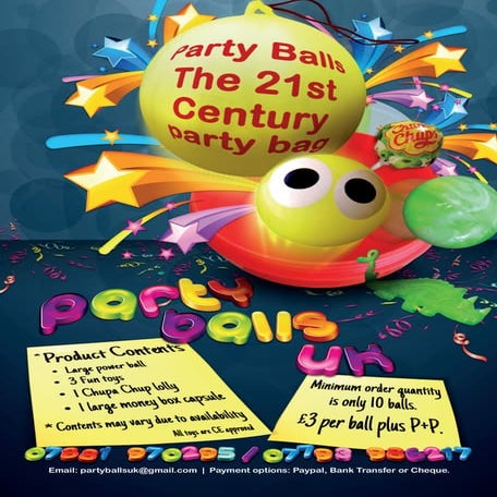 PARTY BALLS - The 21st Century Party Bag | PDF