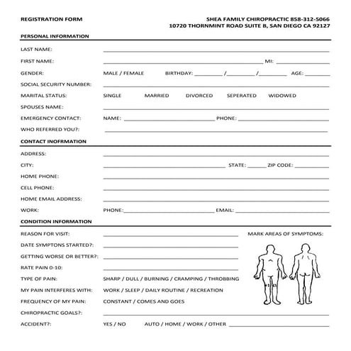 New patient forms | PDF