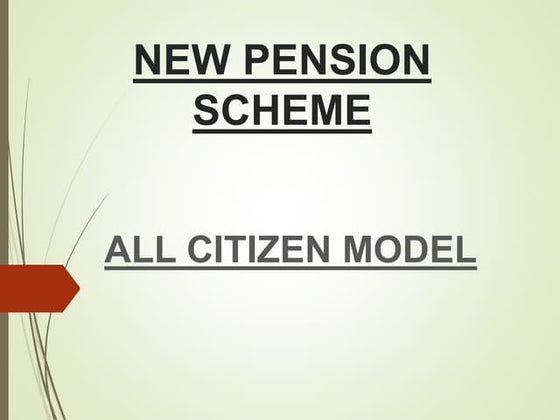 Nps presentation for corporate by nishant sharma | PPTX | Stocks and Bonds | Personal Investing